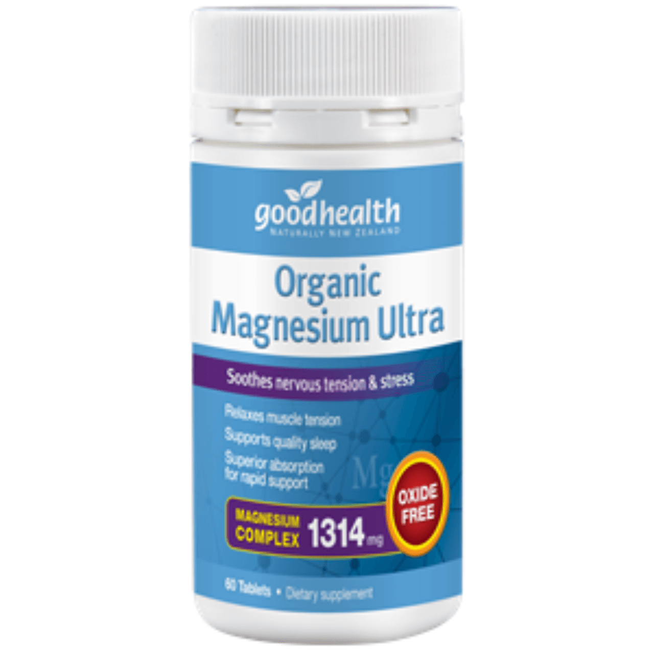 Good Health Organic Magnesium Ultra Tablets